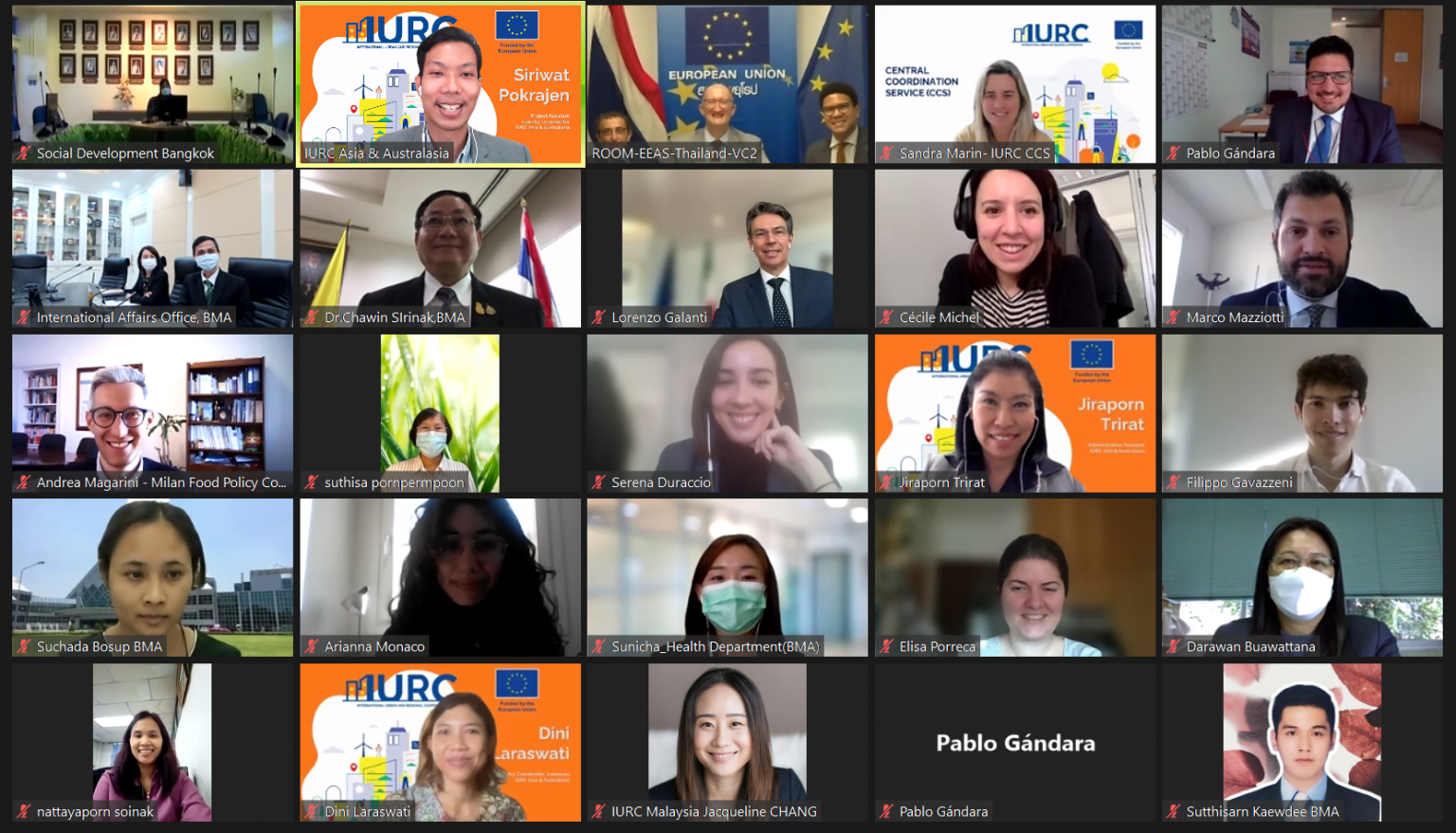 ICP & IURC Kick-off meetings - Milan Urban Food Policy Pact